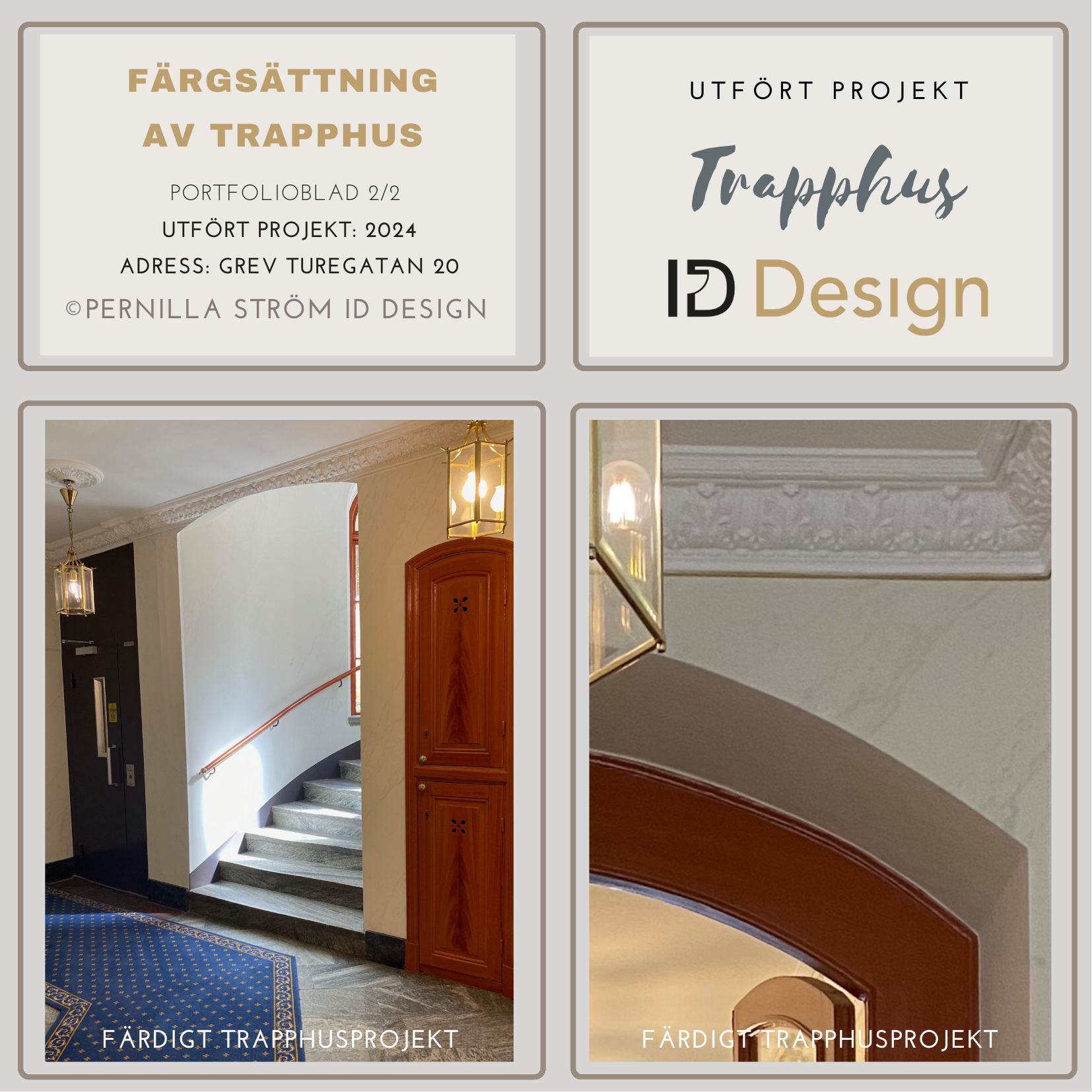 Det är detaljerna som gör helheten i ett trapphus – Colour Design Blog